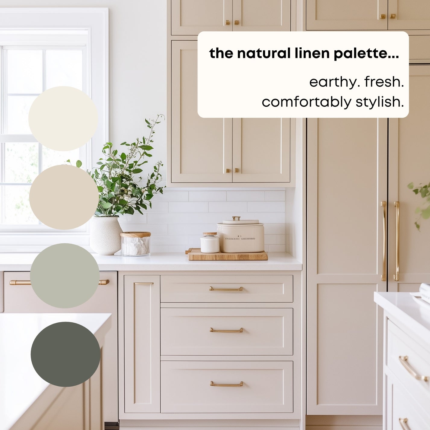 Natural Linen Sherwin Williams Paint Palette, Neutral Interior Paint C ...