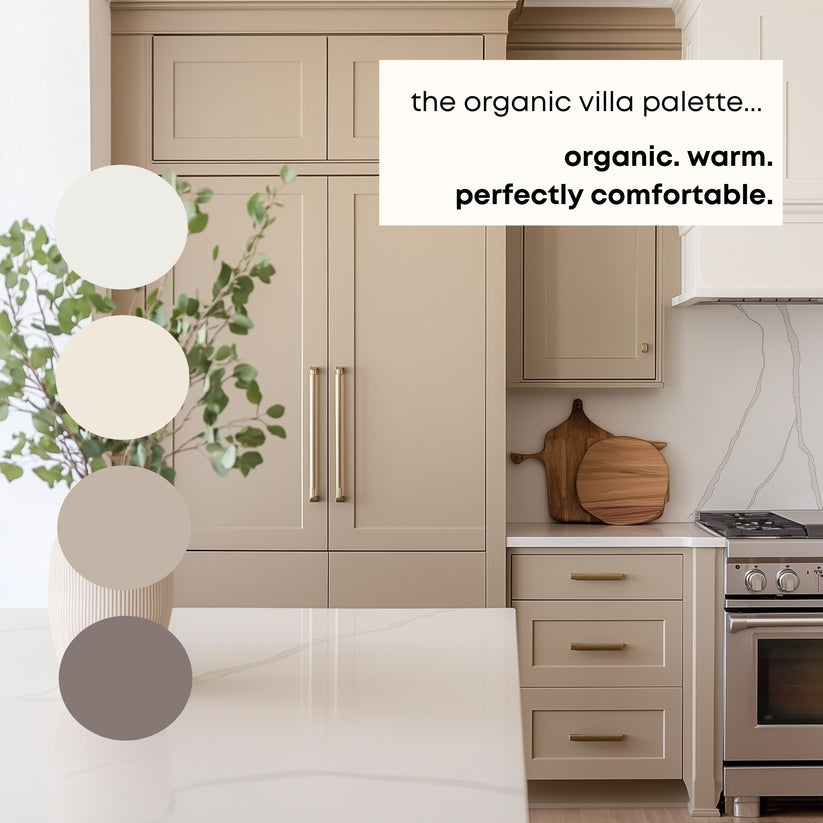 Organic Villa Sherwin Williams Paint Palette, Neutral Interior Paint C ...