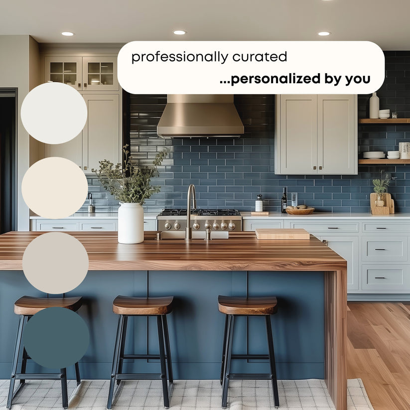 Quietude Sherwin Williams Paint Palette, Color of the Year, Modern Coa ...