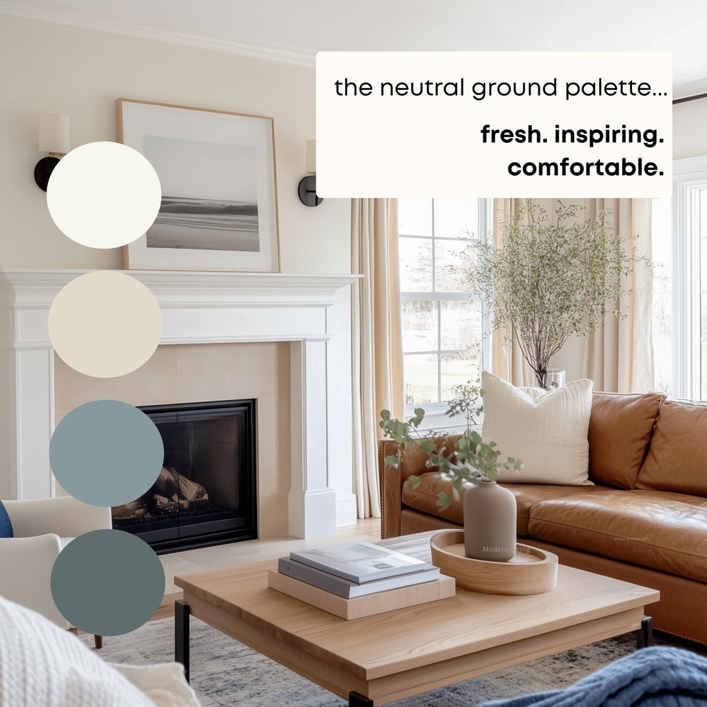 Neutral Ground | Sherwin Williams Paint Palette | Neutral Interior Pai ...